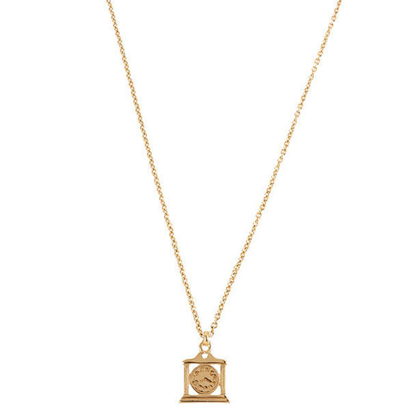 Givenchy | Jewelry | Givenchy Watch Motif Logo Plate Necklace | Poshmark